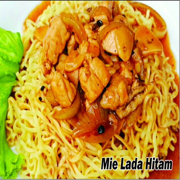Mie Lada Hitam - Ayam Gepuk ECO RAOS Bogor dan Semarang